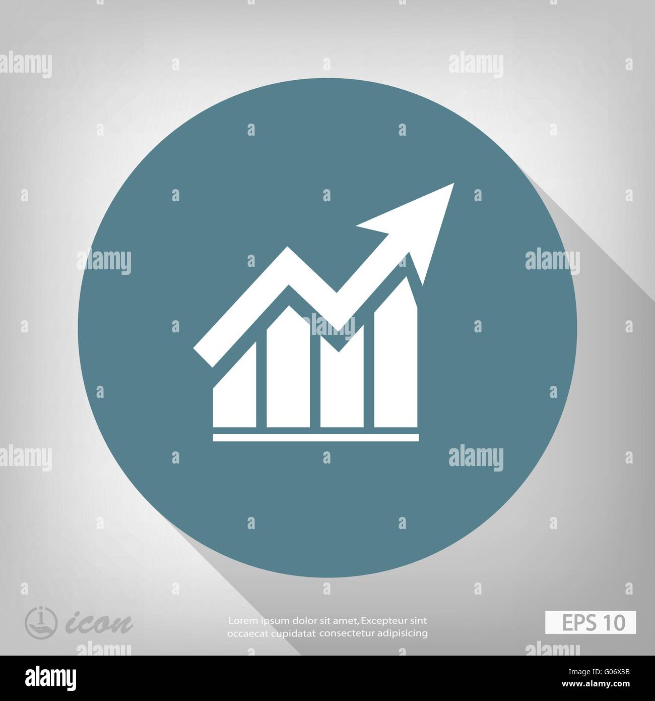 Pictograph of graph Stock Vector Image & Art - Alamy