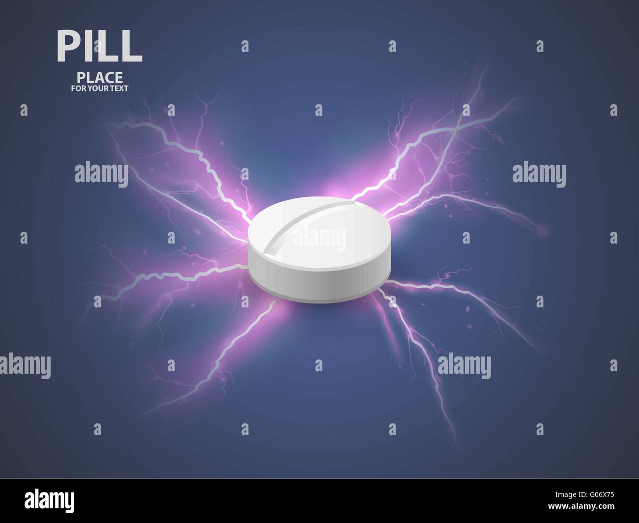 Pill pack concept Stock Vector Images - Alamy