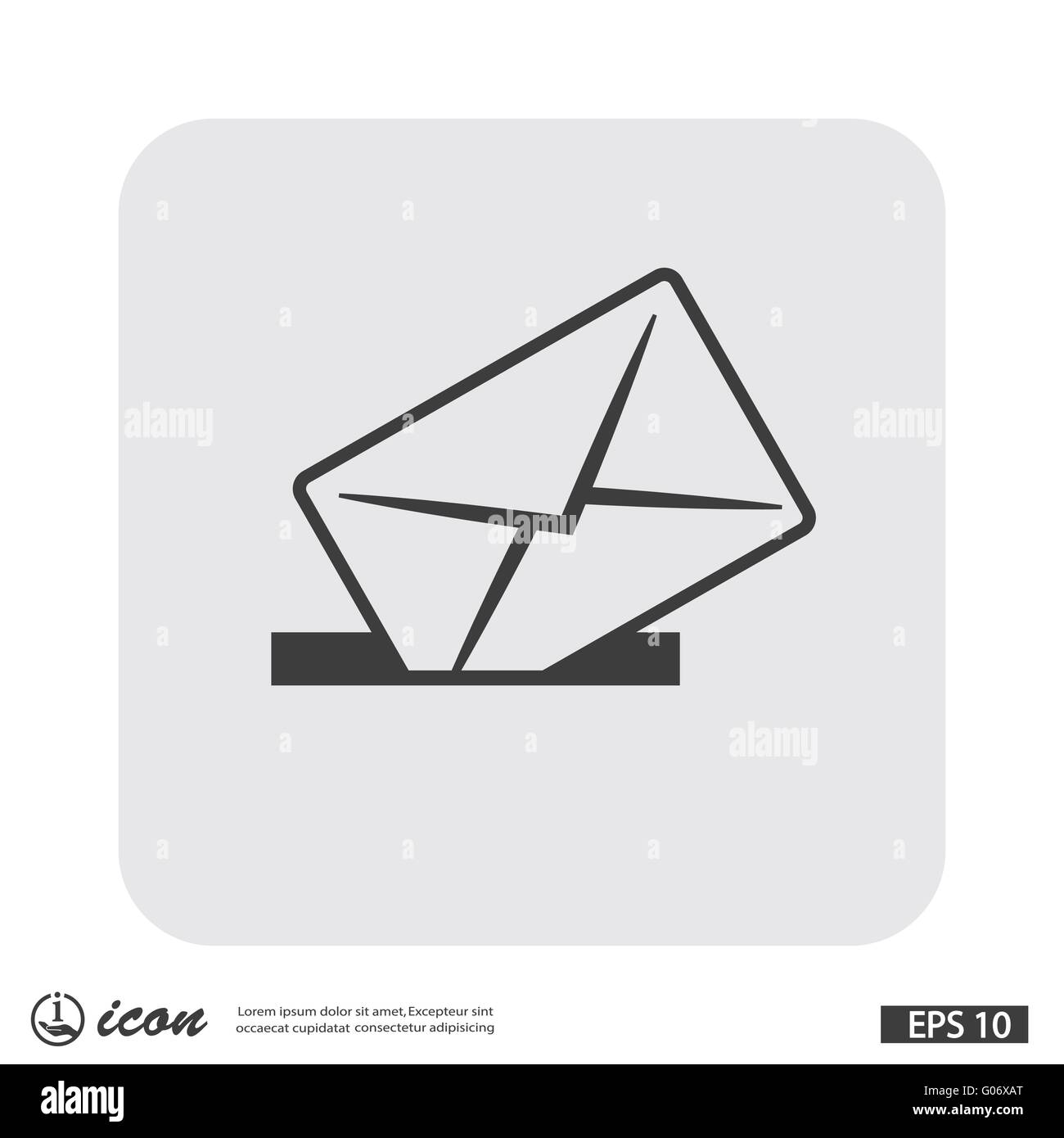 Pictograph of mail Stock Vector Image & Art - Alamy