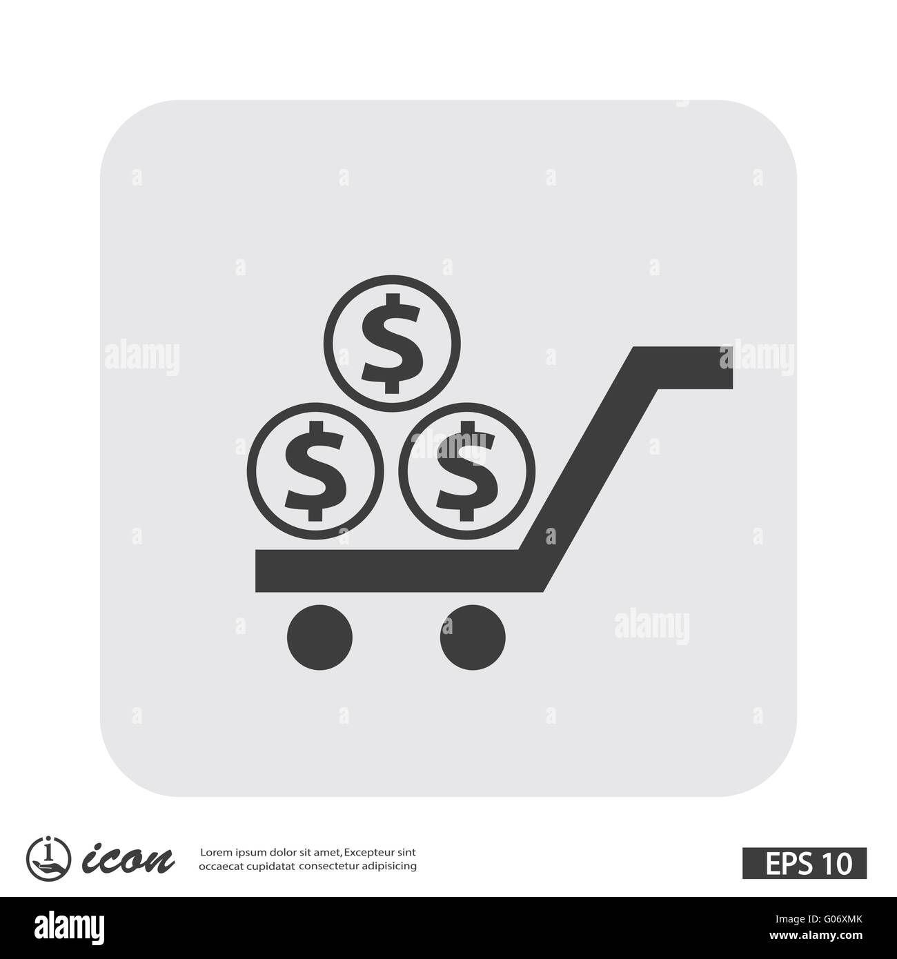Pictograph of money Stock Vector Image & Art - Alamy