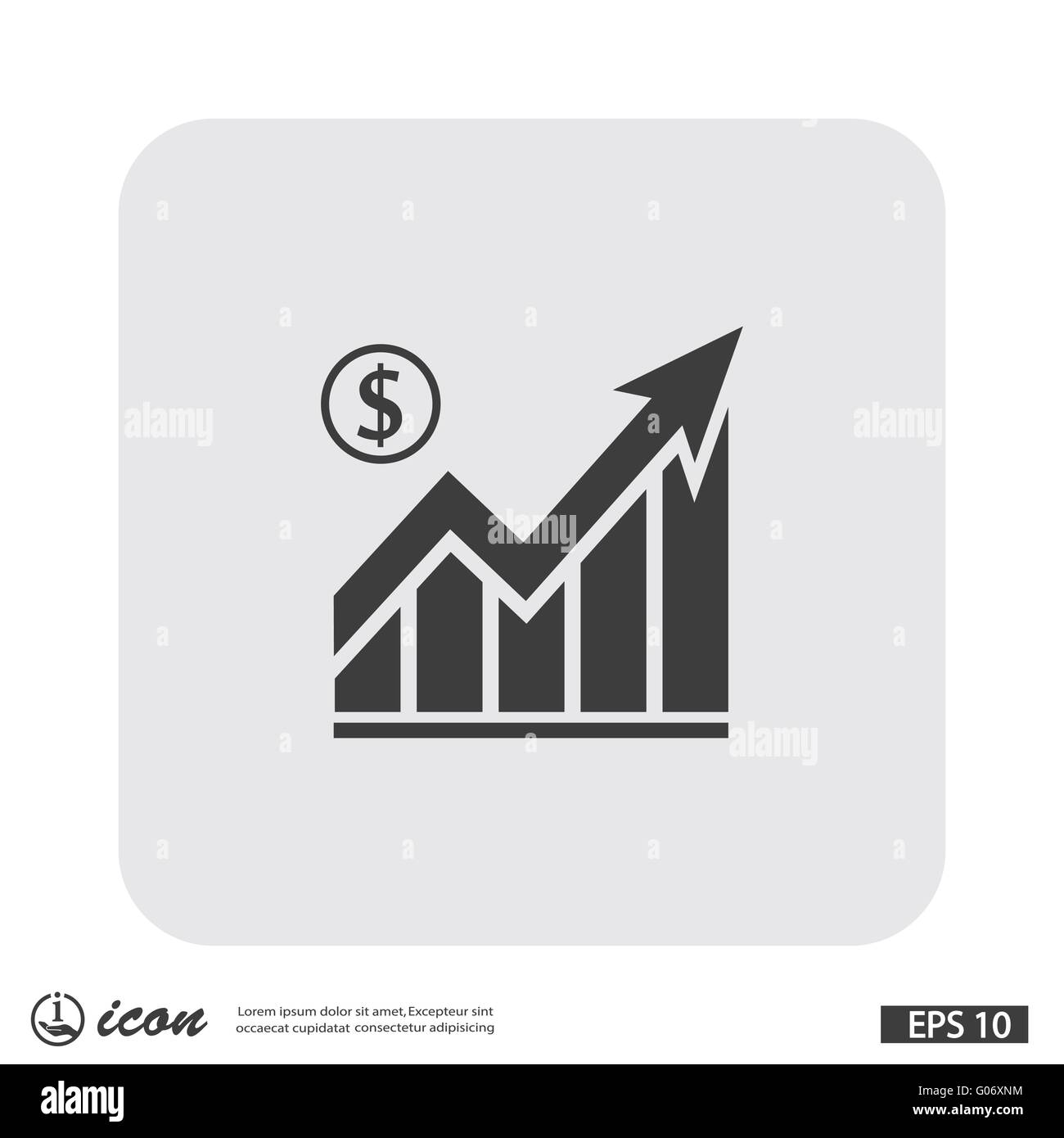 Pictograph of graph Stock Vector Image & Art - Alamy