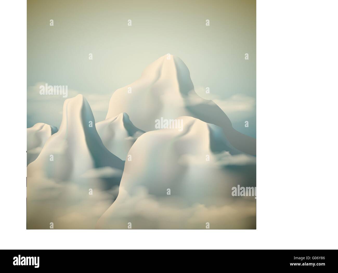 mountain range background Stock Vector Image & Art - Alamy