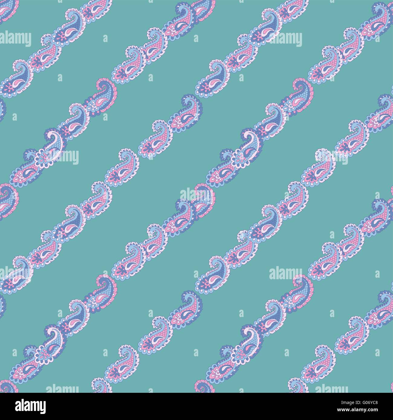 Seamless paisley pattern Stock Vector Image & Art - Alamy
