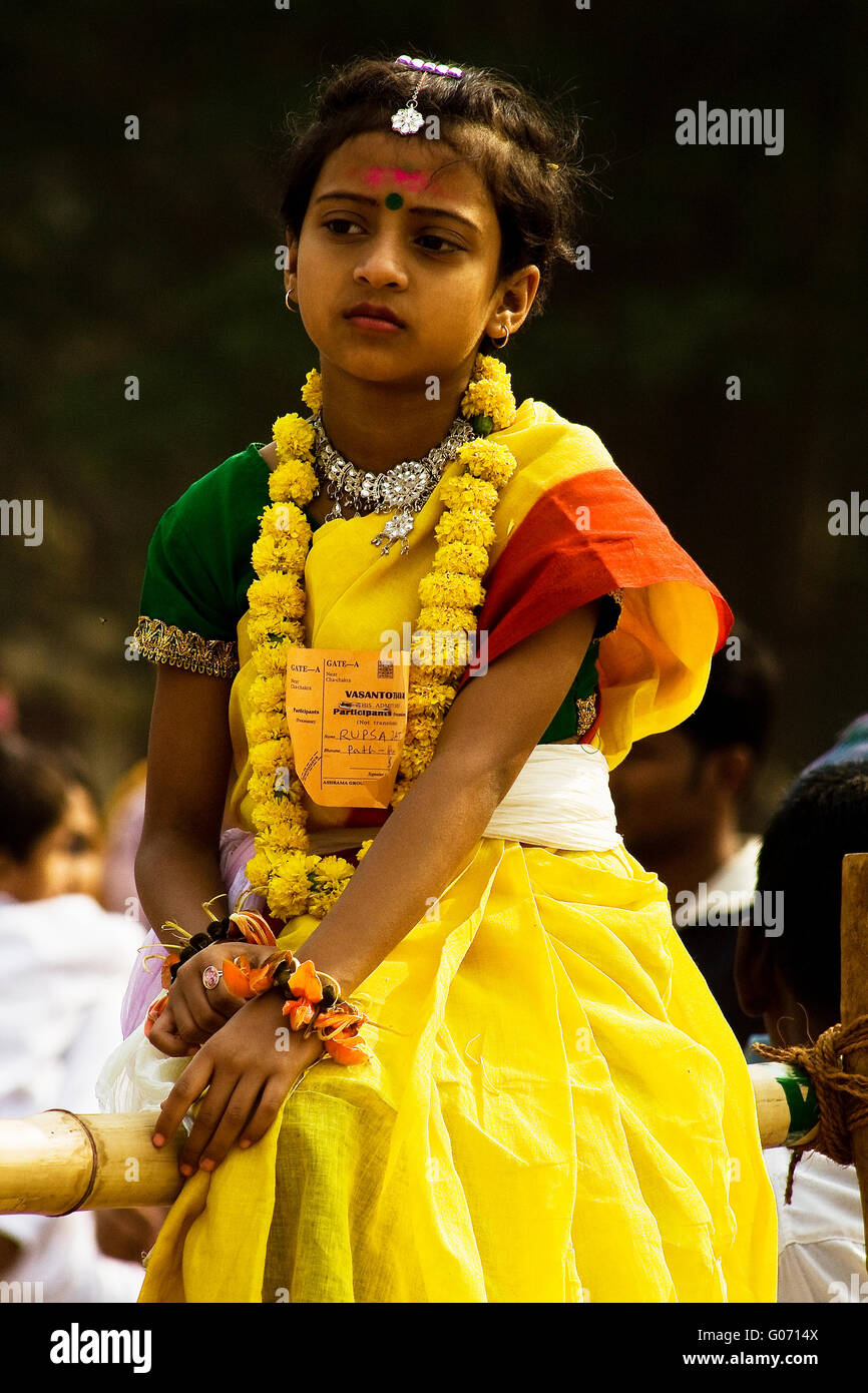 Bolpur, India. 11th Mar, 2009. Every year in the beginning of spring ...
