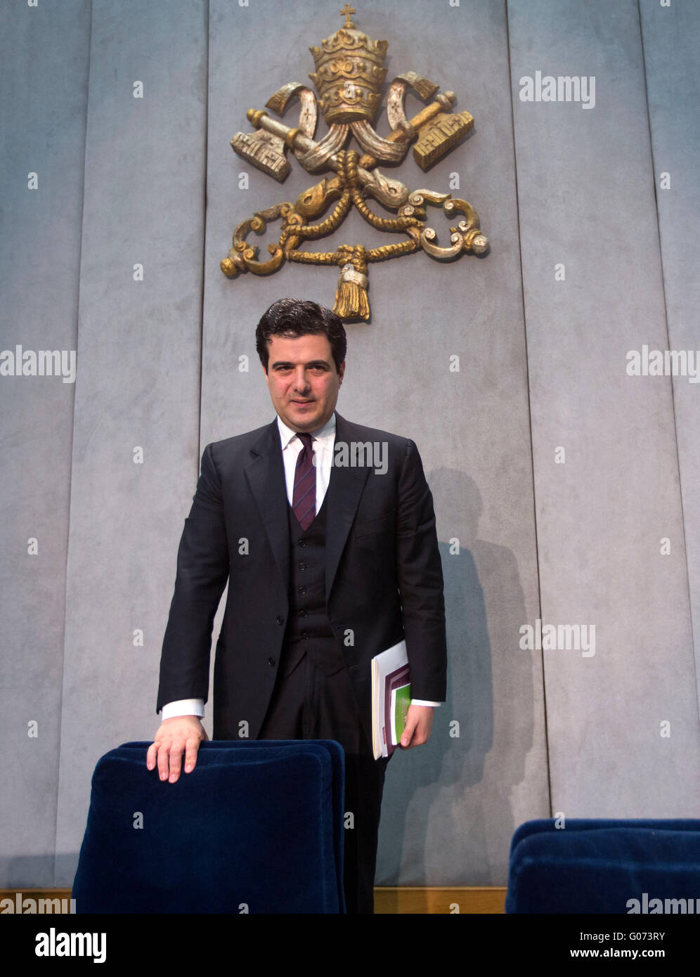 Rome, Italy. 28th Apr, 2016. Tommaso Di Ruzza, president of the ...
