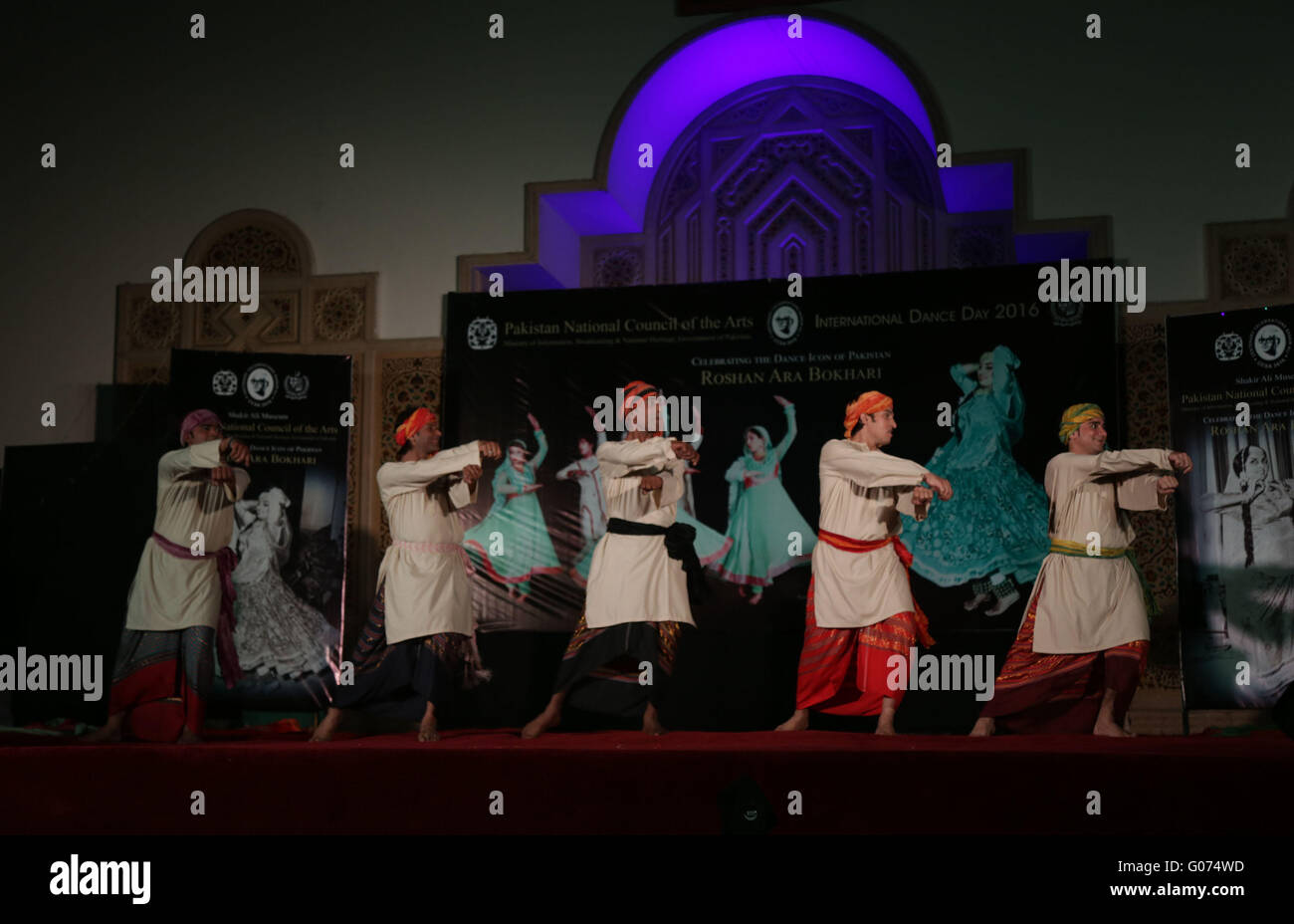 Pakistani dancers perform on the eve of International or World Dance ...
