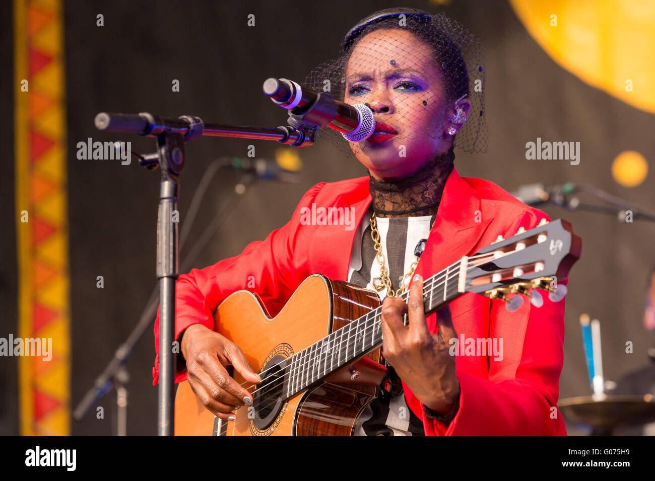 New Orleans, Louisiana, USA. 29th Apr, 2016. Singer MS. LAURYN HILL ...
