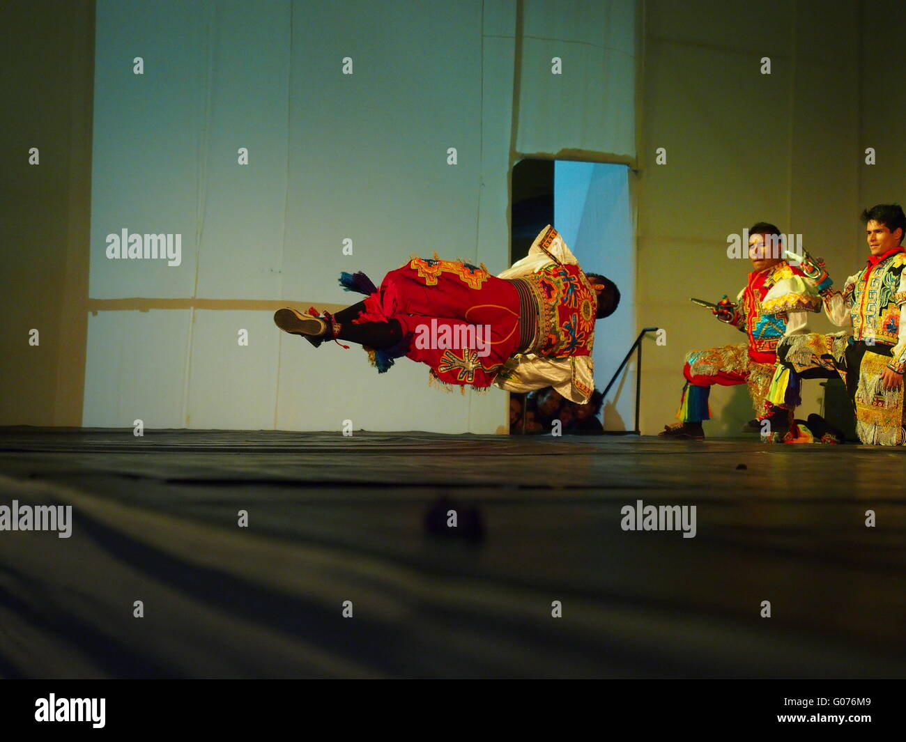 Lima, scissors dancers, an ancient acrobatic dance of the Peruvian ...