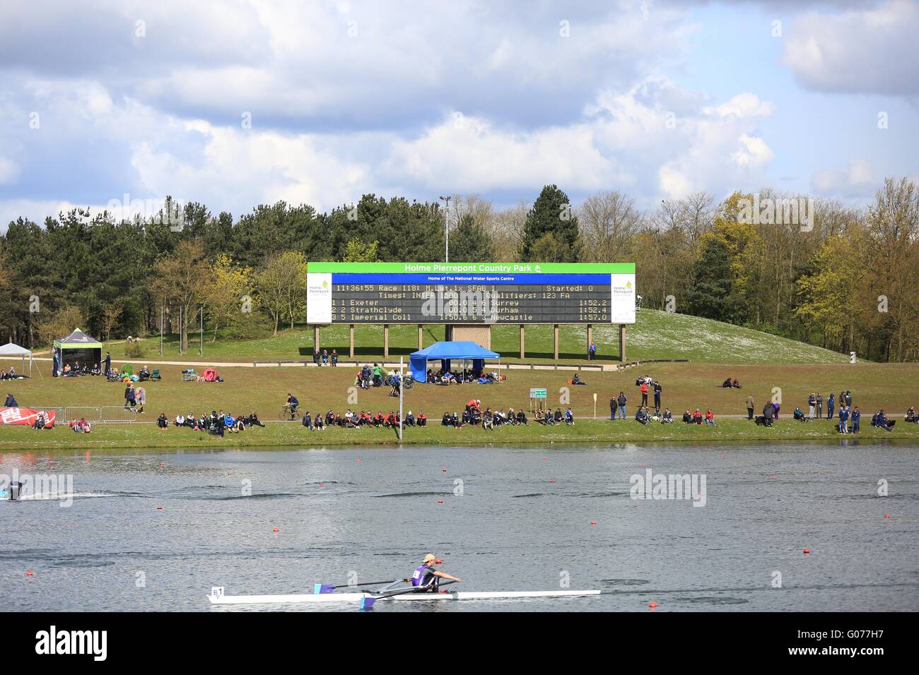National water sports centre holme pierrepont nottingham uk hi-res ...