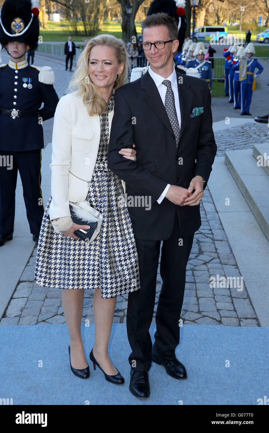 Stockholm, Sweden. 29th Apr, 2016. Prince Manuel of Bavaria and ...