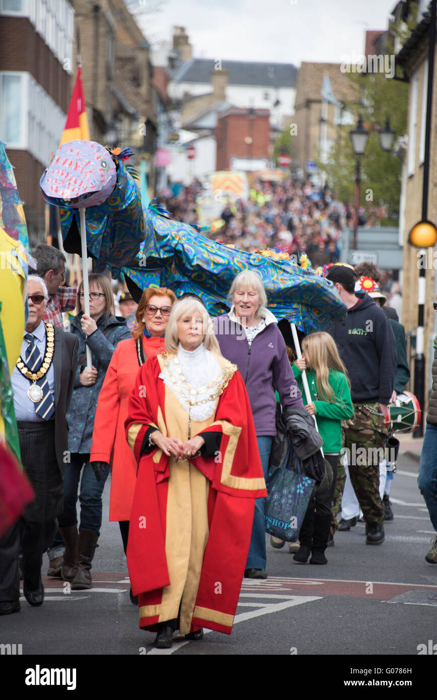 Eel festival cambridgeshire hi-res stock photography and images - Alamy