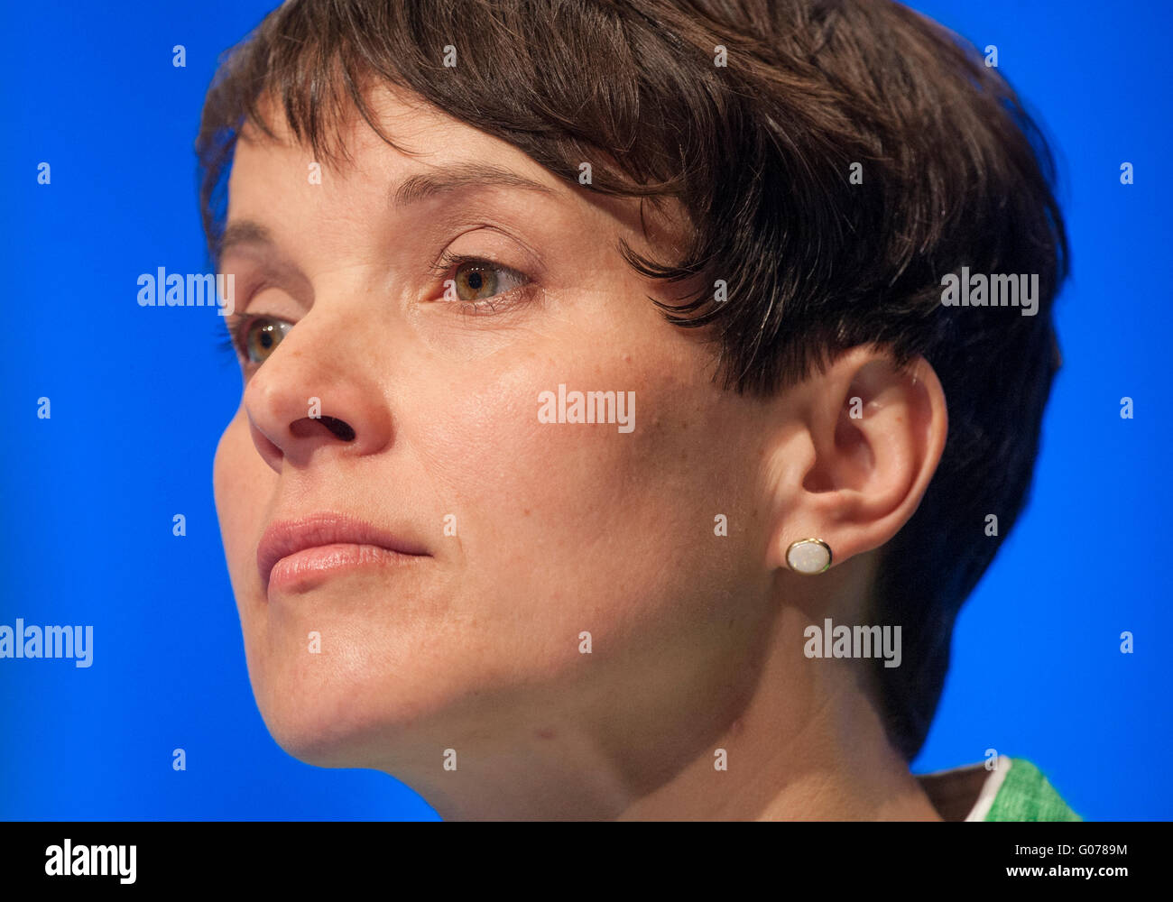 Stuttgart, Germany. 30th Apr, 2016. Frauke Petry, leader of the AFD ...