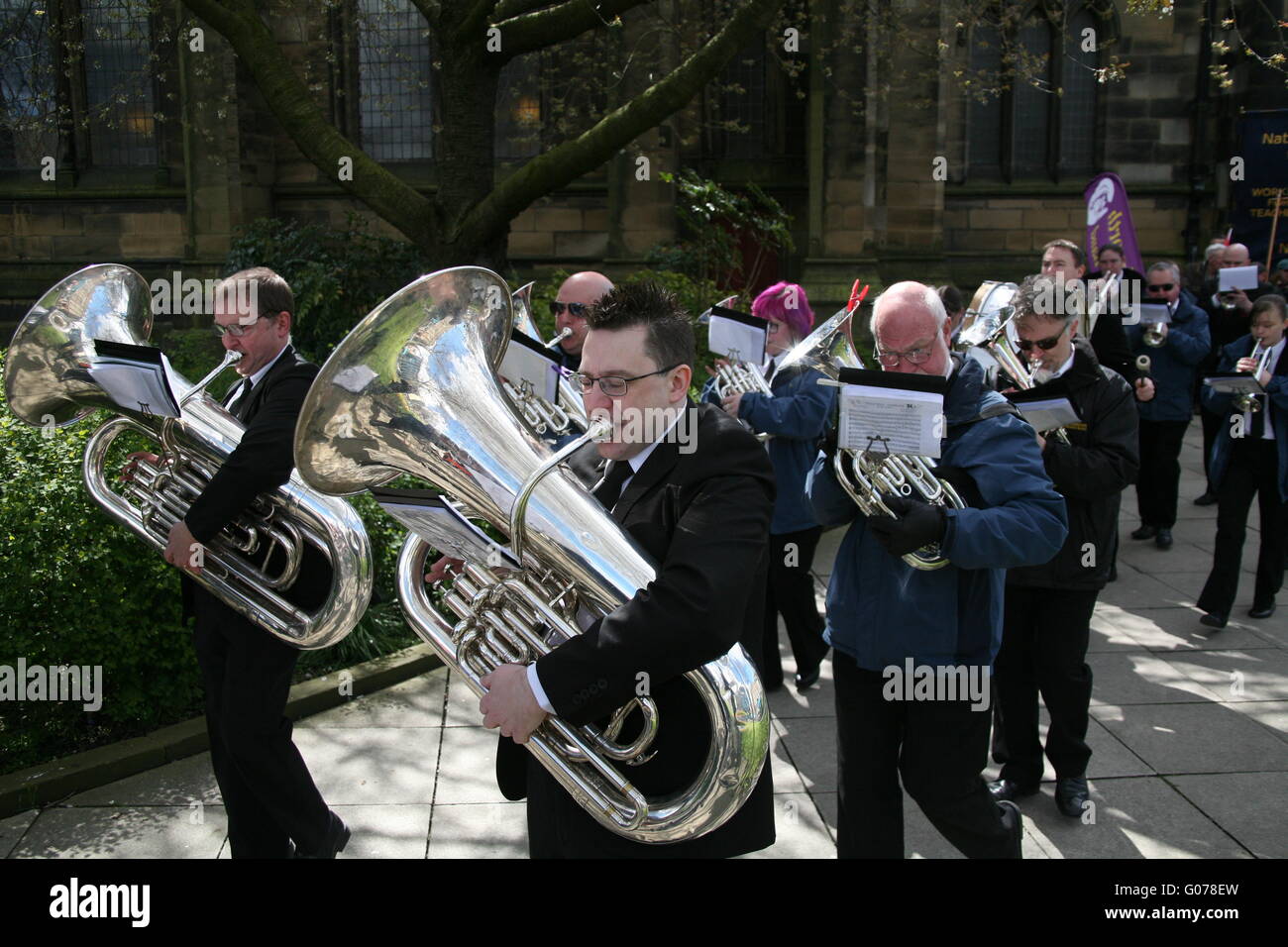 May Day Rally Stock Photo - Alamy