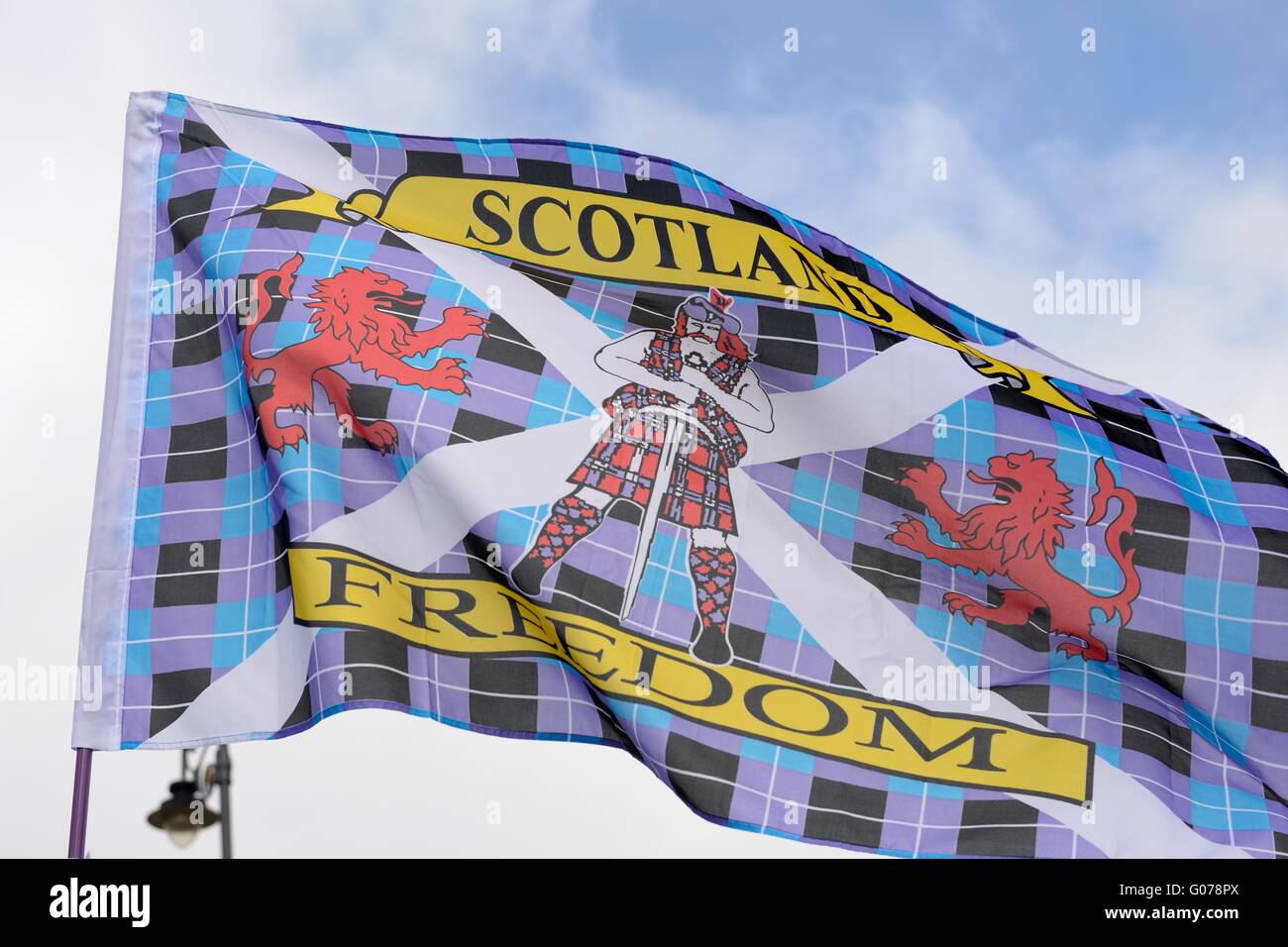 Scottish flags hi-res stock photography and images - Alamy