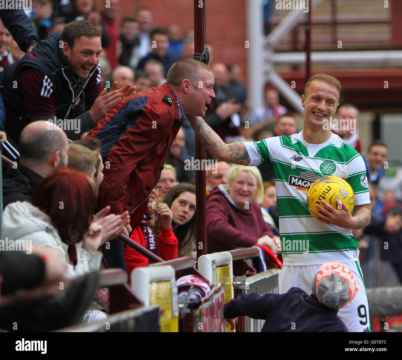 Tynecastle, Edinburgh, Scotland. 30th Apr, 2016. Scottish Premier ...