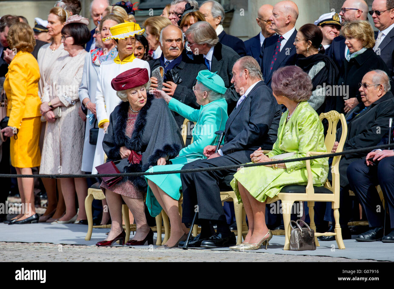 Stockholm, Sweden. 30th Apr, 2016. Princess Beatrix of The Netherlands ...