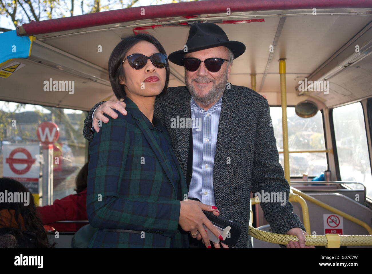 George galloway wife hi-res stock photography and images - Alamy