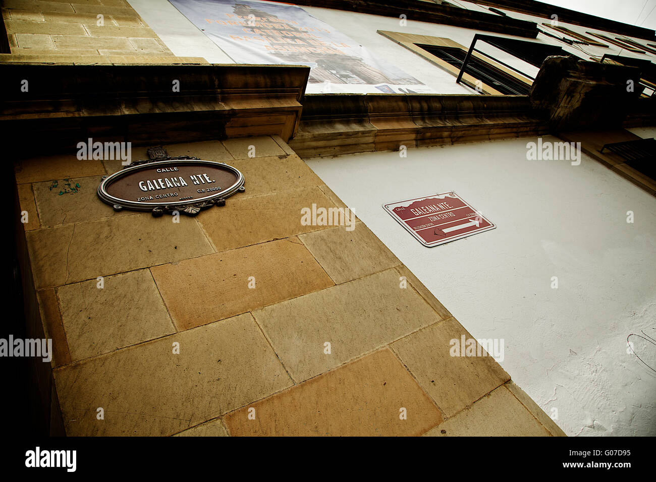 Galeana Street at Aguascalientes, Mexico Stock Photo - Alamy