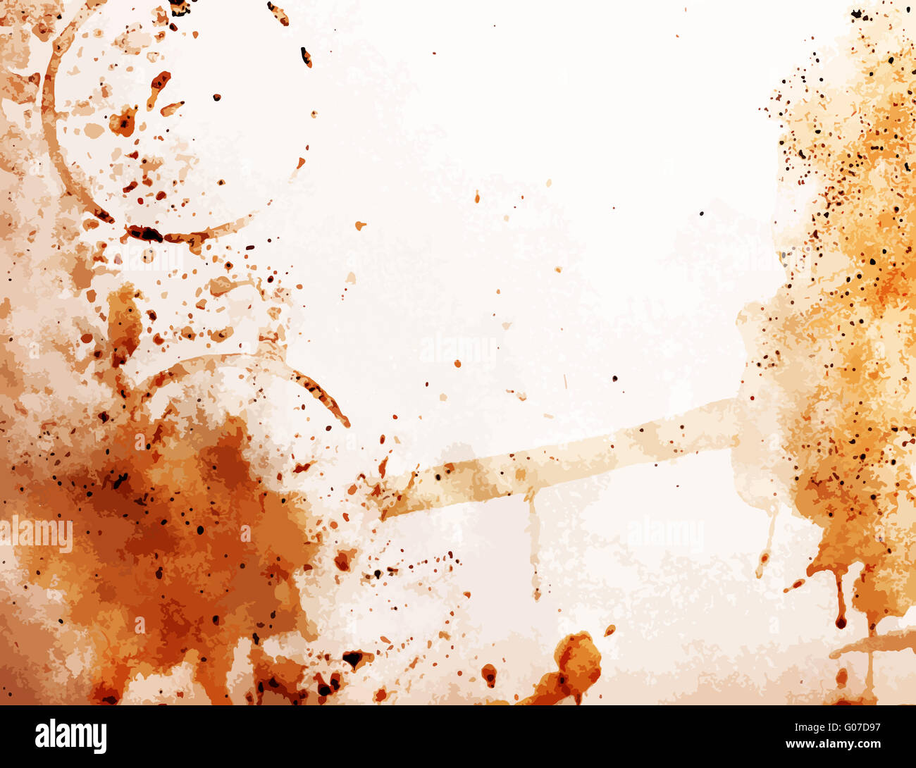 Coffee Spill Texture