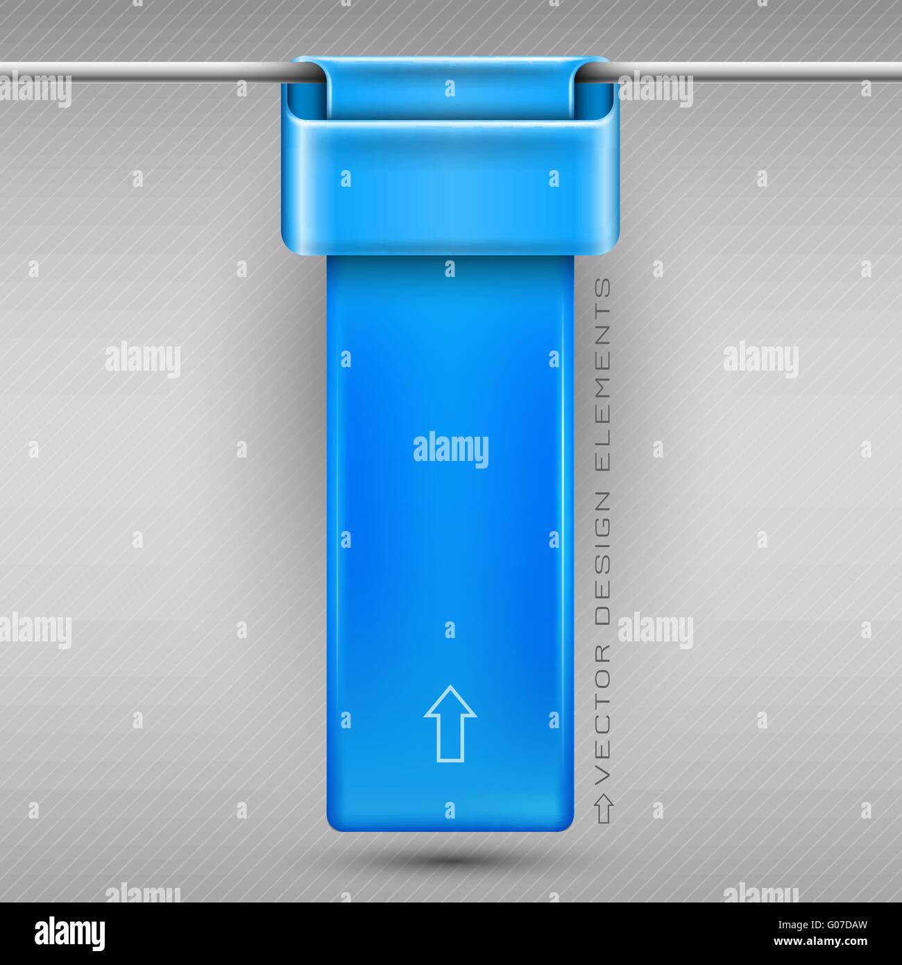 Ribbon vector vectors hi-res stock photography and images - Alamy