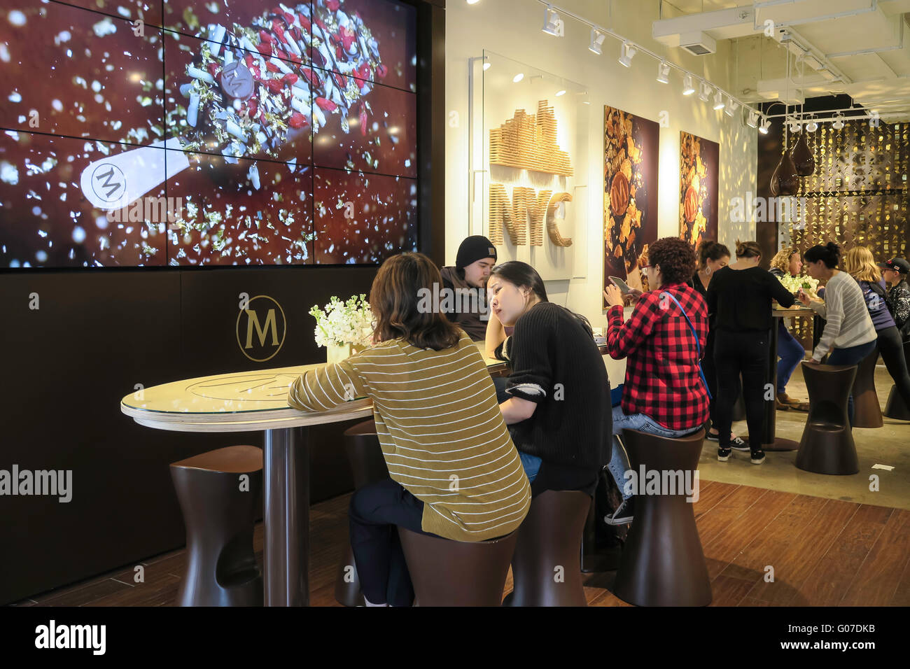 Magnum Designer Ice Cream Stock Photo - Alamy