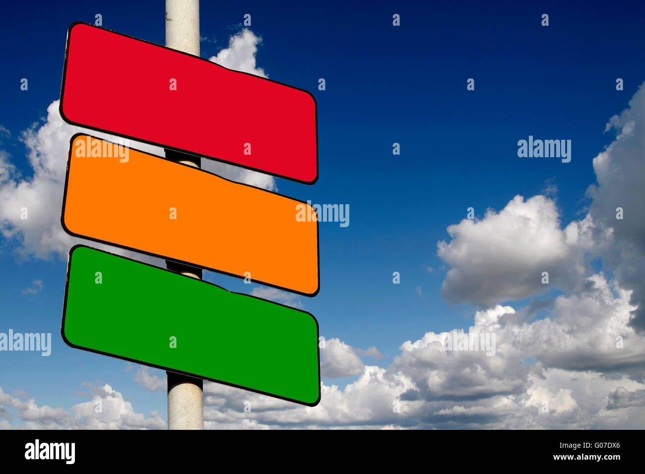 Go green sign board hi-res stock photography and images - Alamy