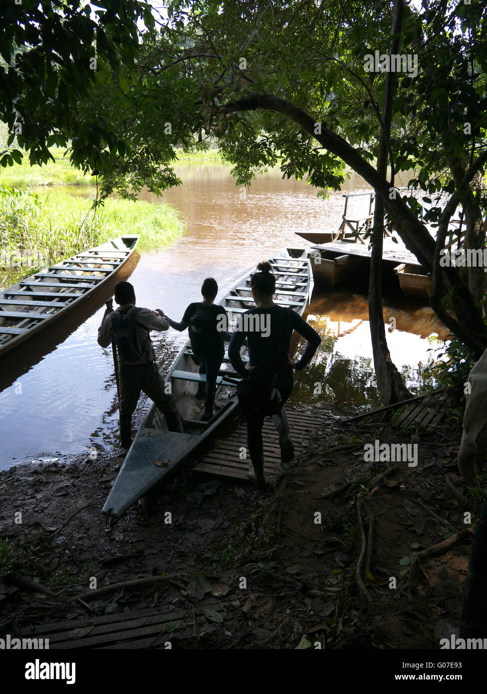 Amazon rainforest boat hi-res stock photography and images - Alamy
