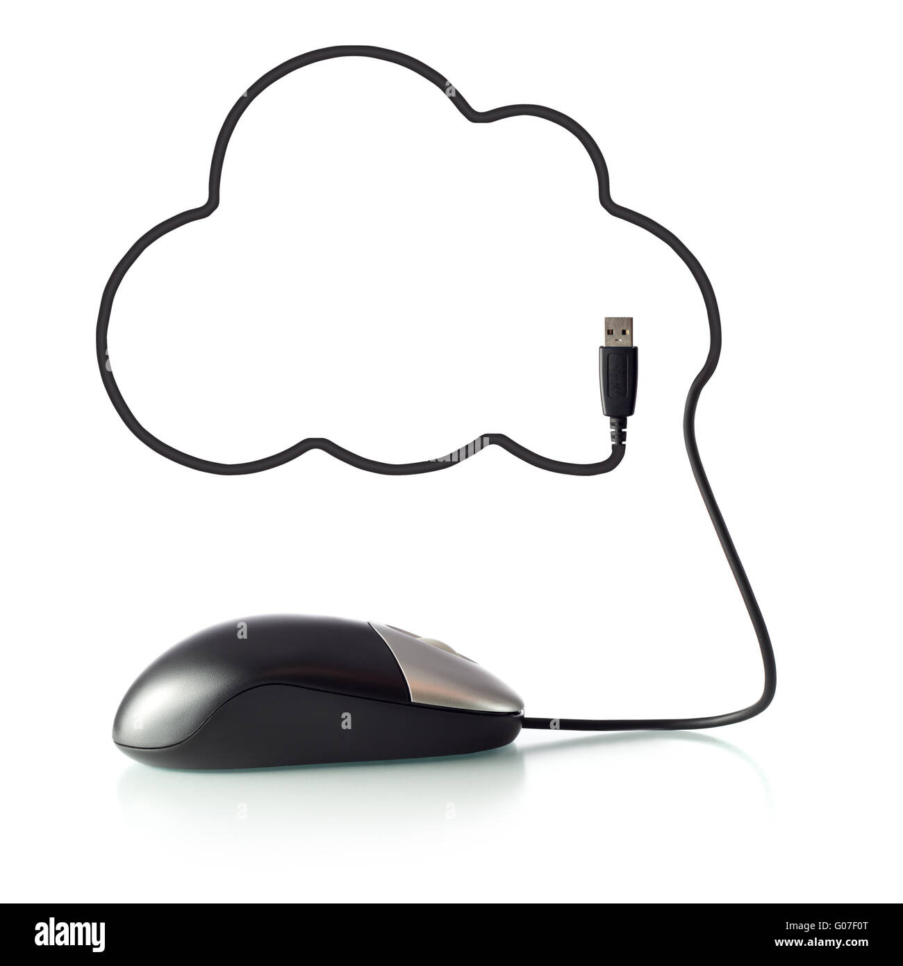 Cloud mouse computer mouse cable hi-res stock photography and images ...