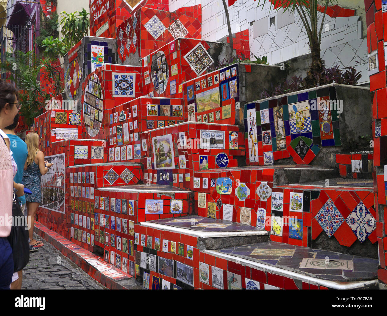 Selaron steps hi-res stock photography and images - Alamy