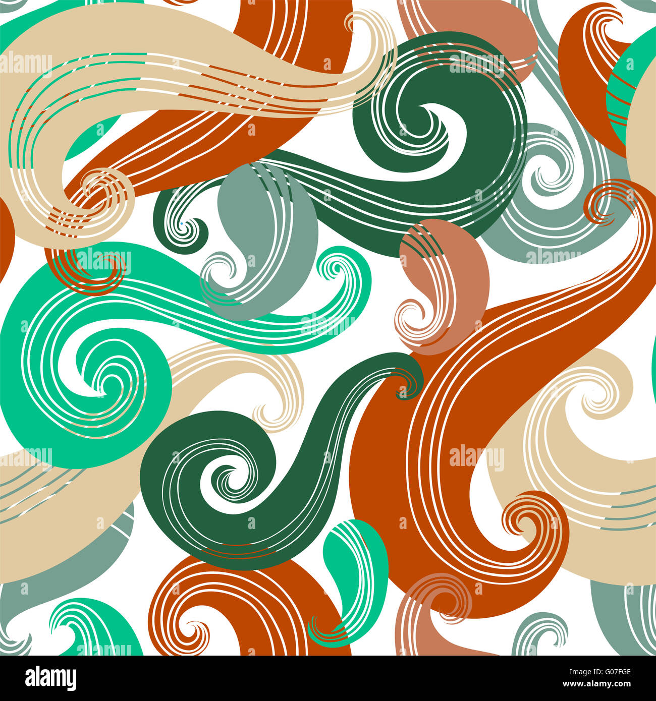 Seamless wave pattern hi-res stock photography and images - Alamy