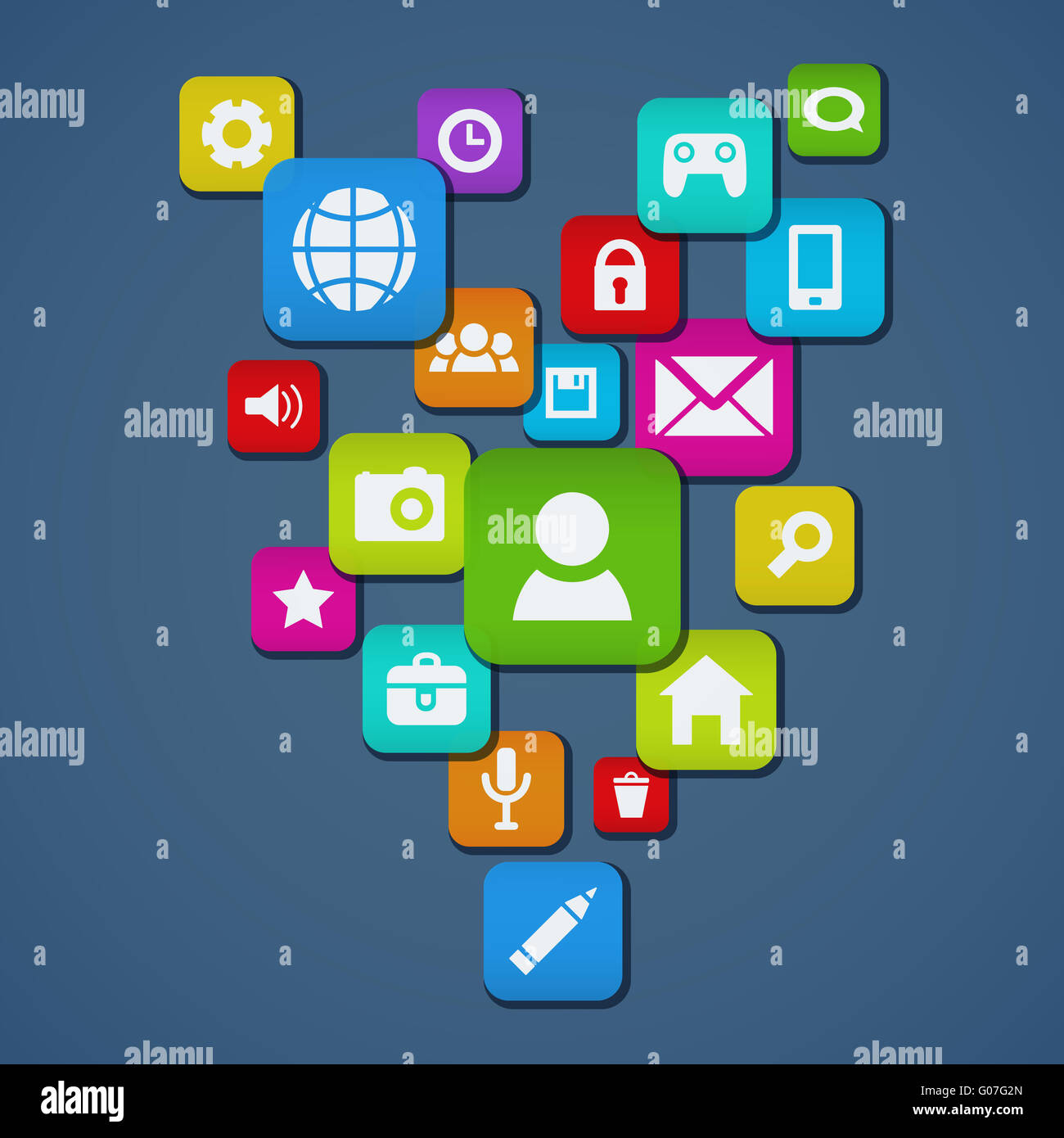 Social media background Stock Photo - Alamy