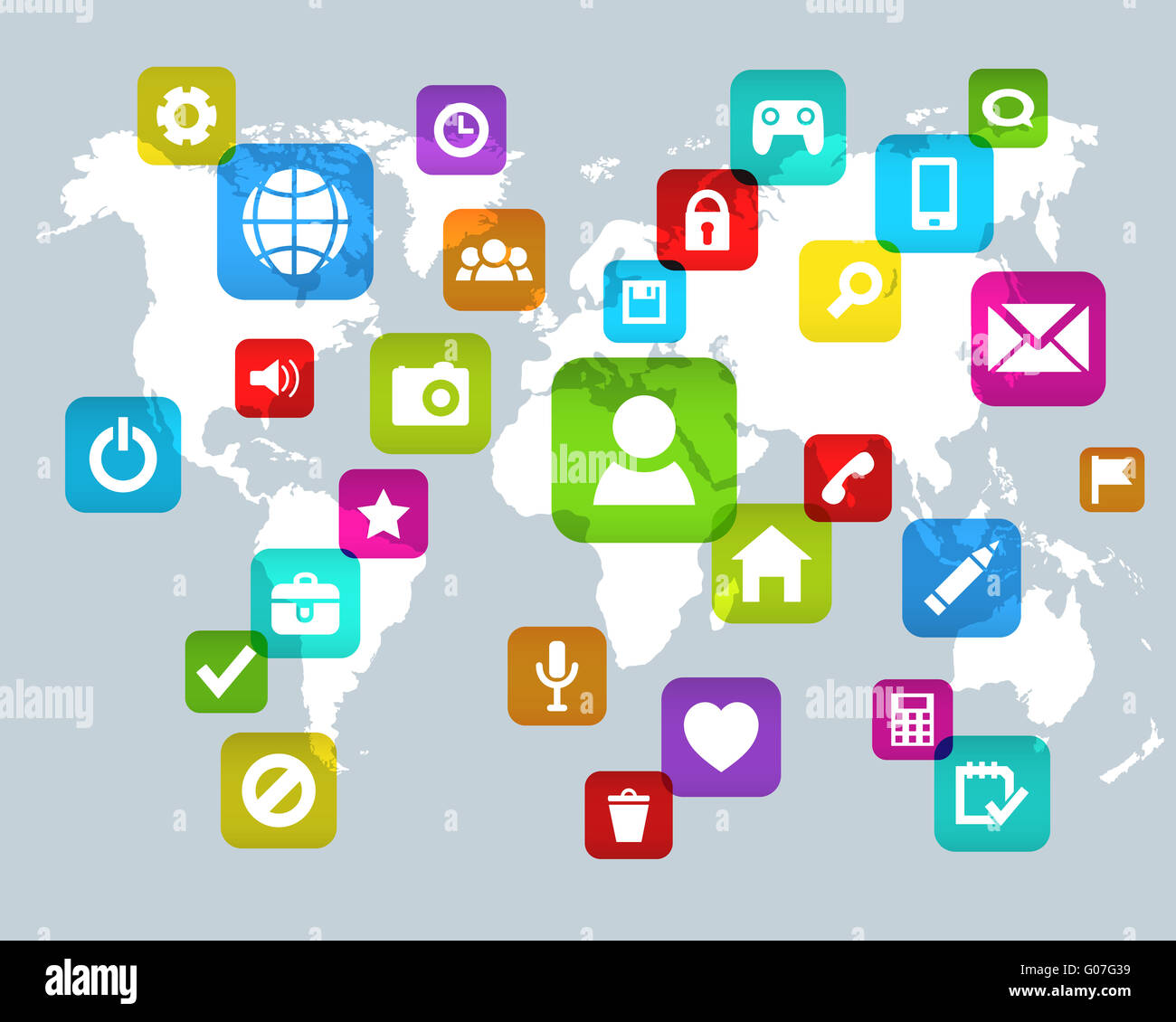 Social media background Stock Photo - Alamy