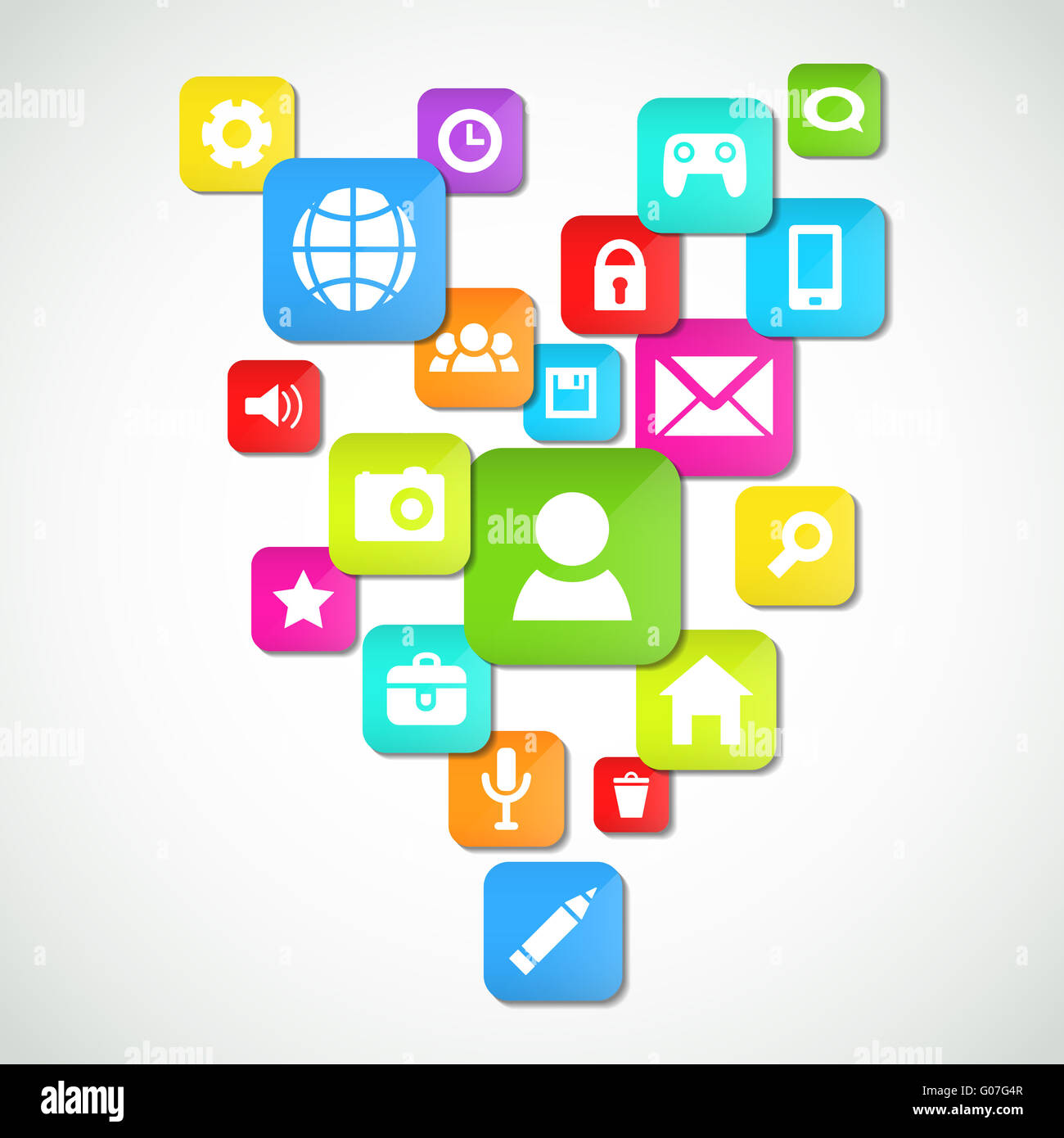 Social media background Stock Photo - Alamy