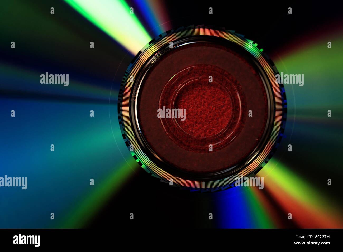 Digital Versatile Disk isolated on red background Stock Photo - Alamy