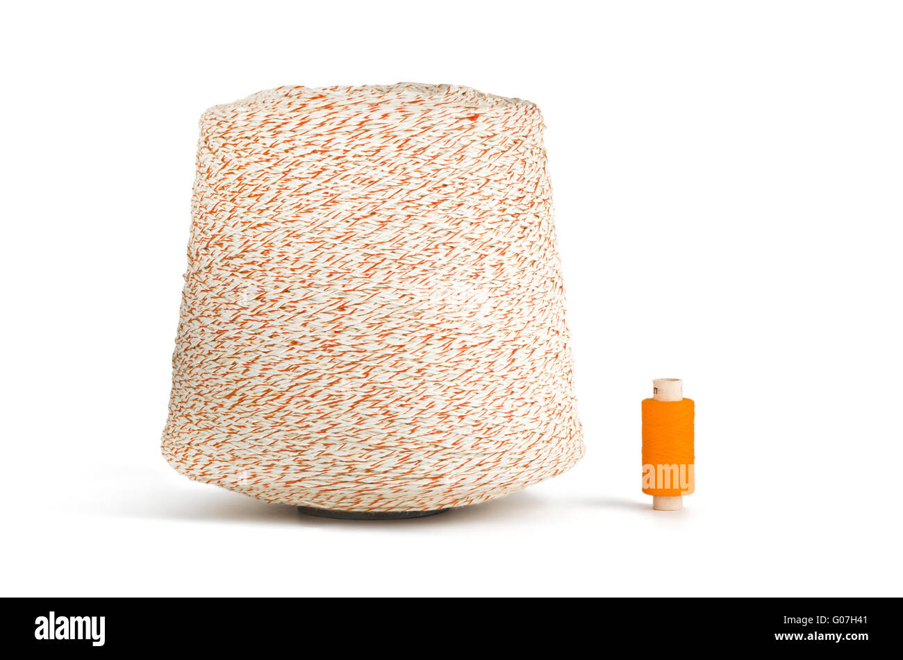 Large and small spool Stock Photo - Alamy