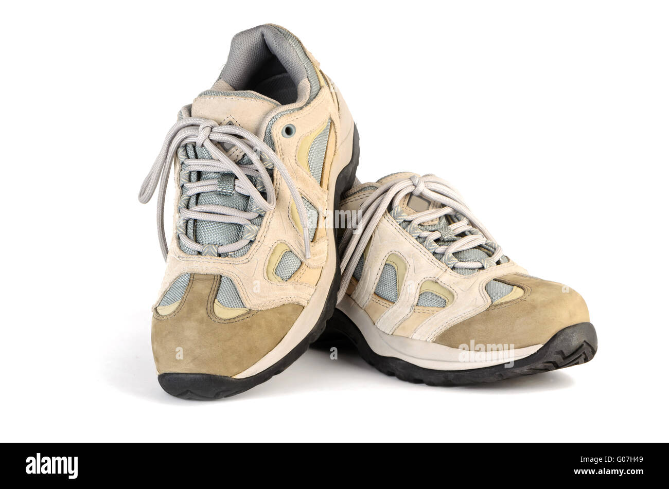 Untied shoe laces hi-res stock photography and images - Alamy