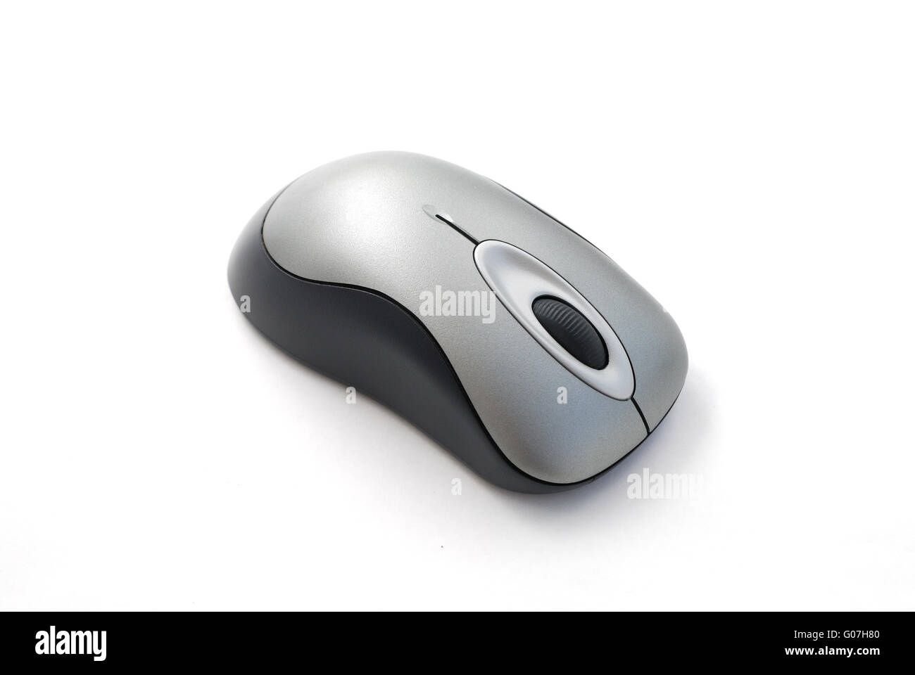 Wireless computer mouse isolated on white background Stock Photo - Alamy