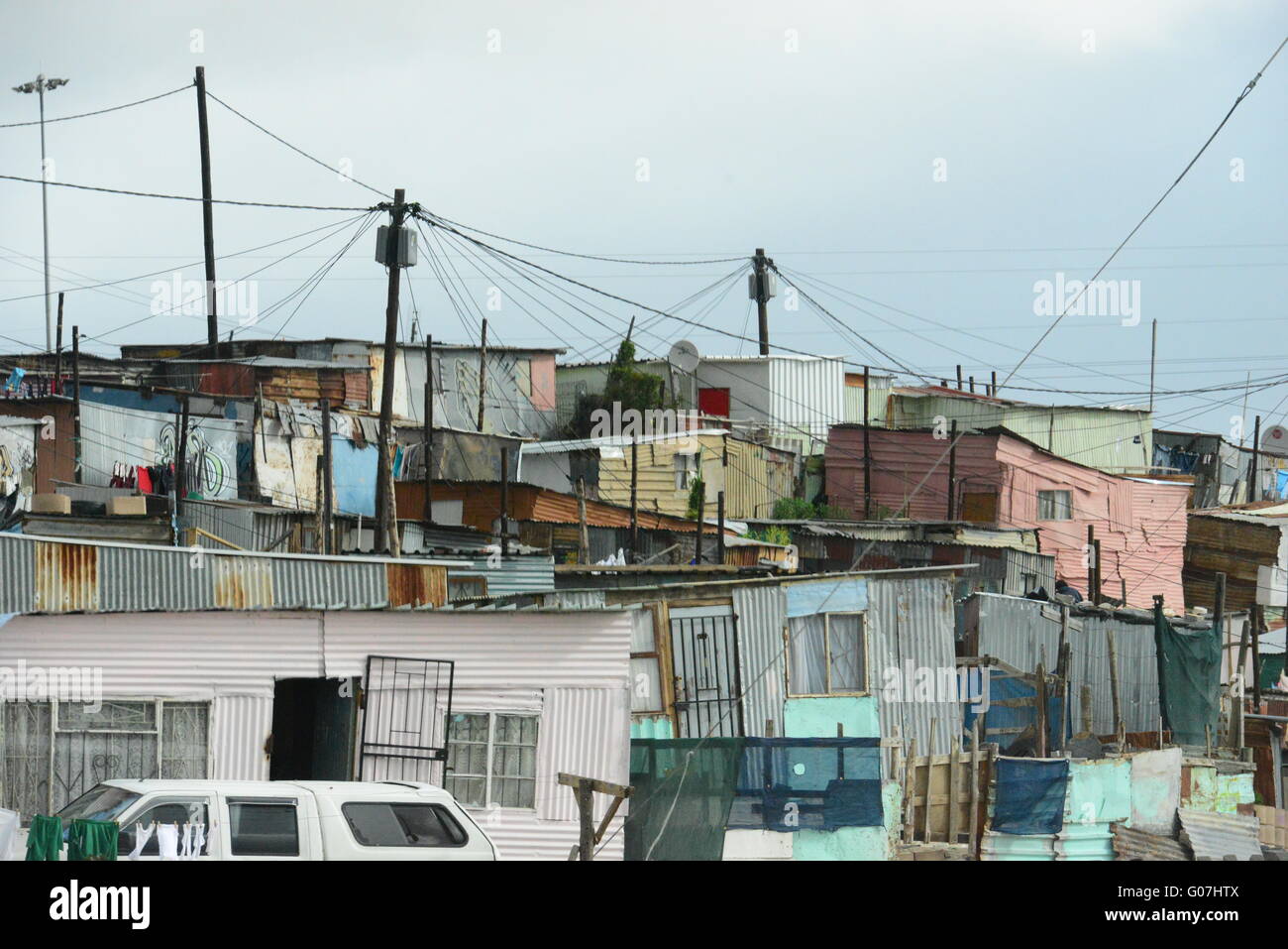 South African Township in Cape Town Stock Photo - Alamy