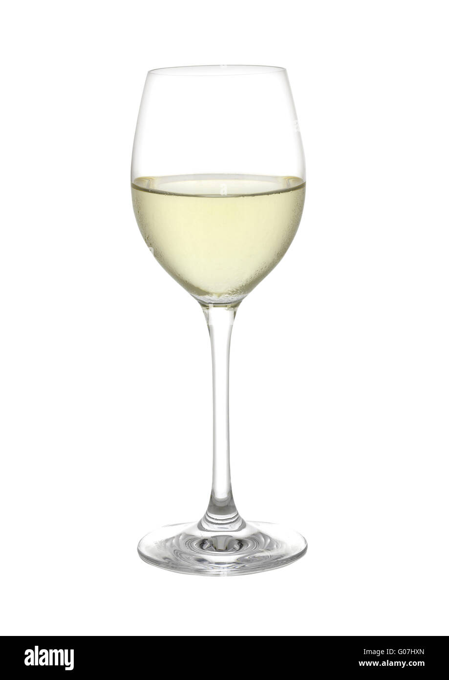 White wine glass Stock Photo - Alamy