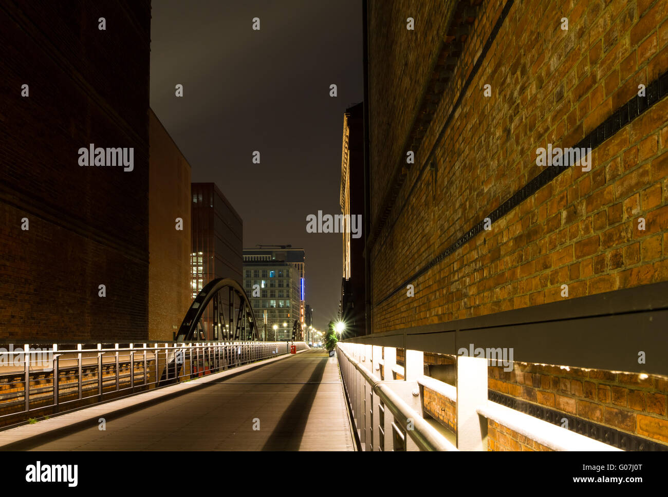 Hamburg harbor with historic commercial buildings Stock Photo - Alamy