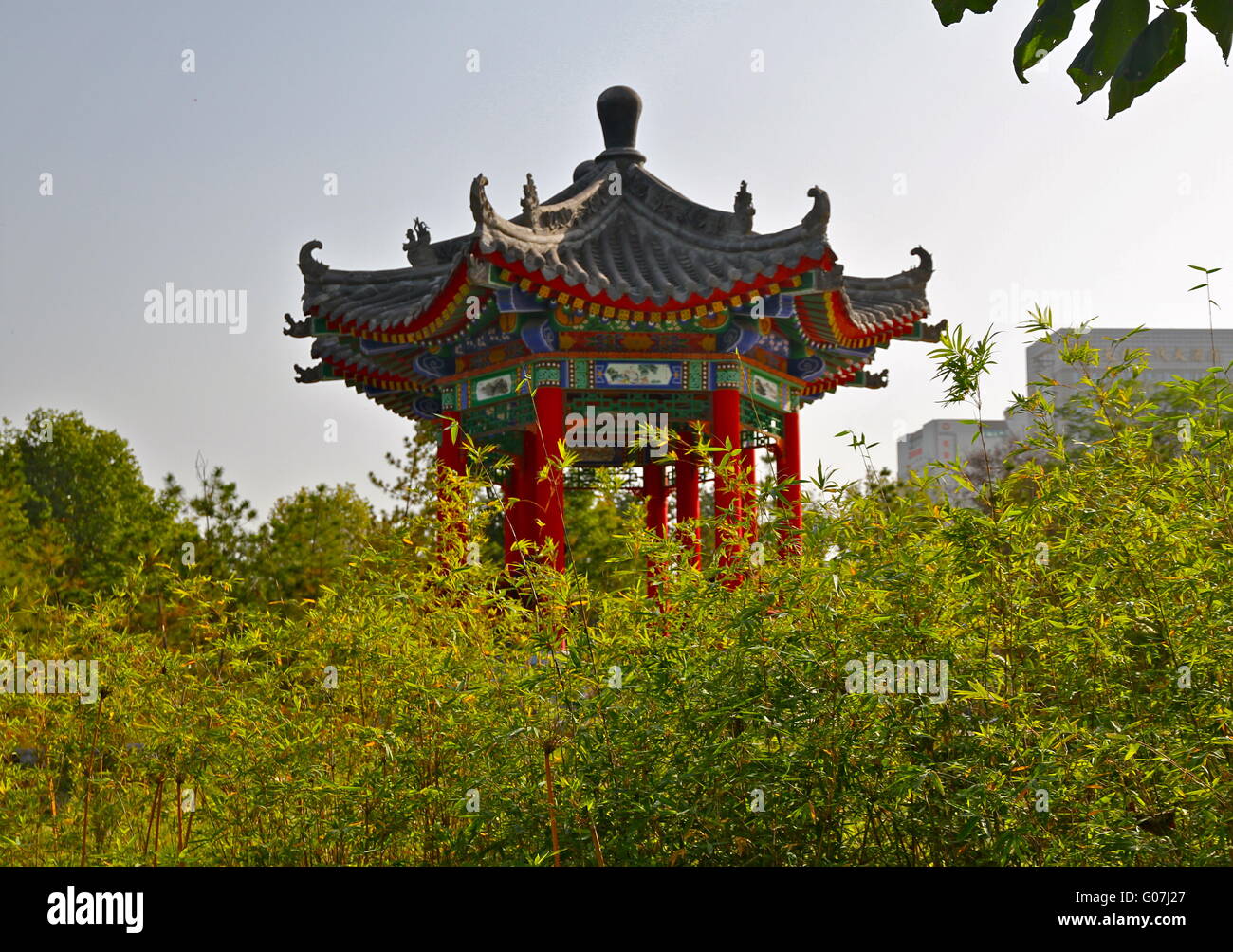Xi'an, traditional Tower Stock Photo - Alamy