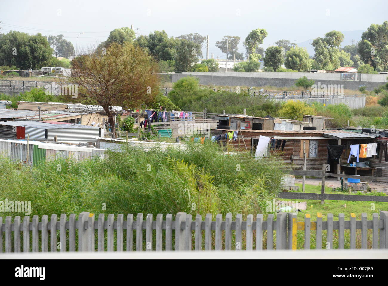 South African Township in Cape Town Stock Photo - Alamy