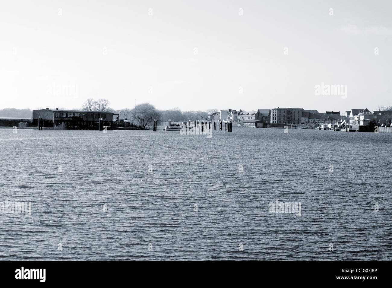 Harbor of Wittenberge Stock Photo - Alamy