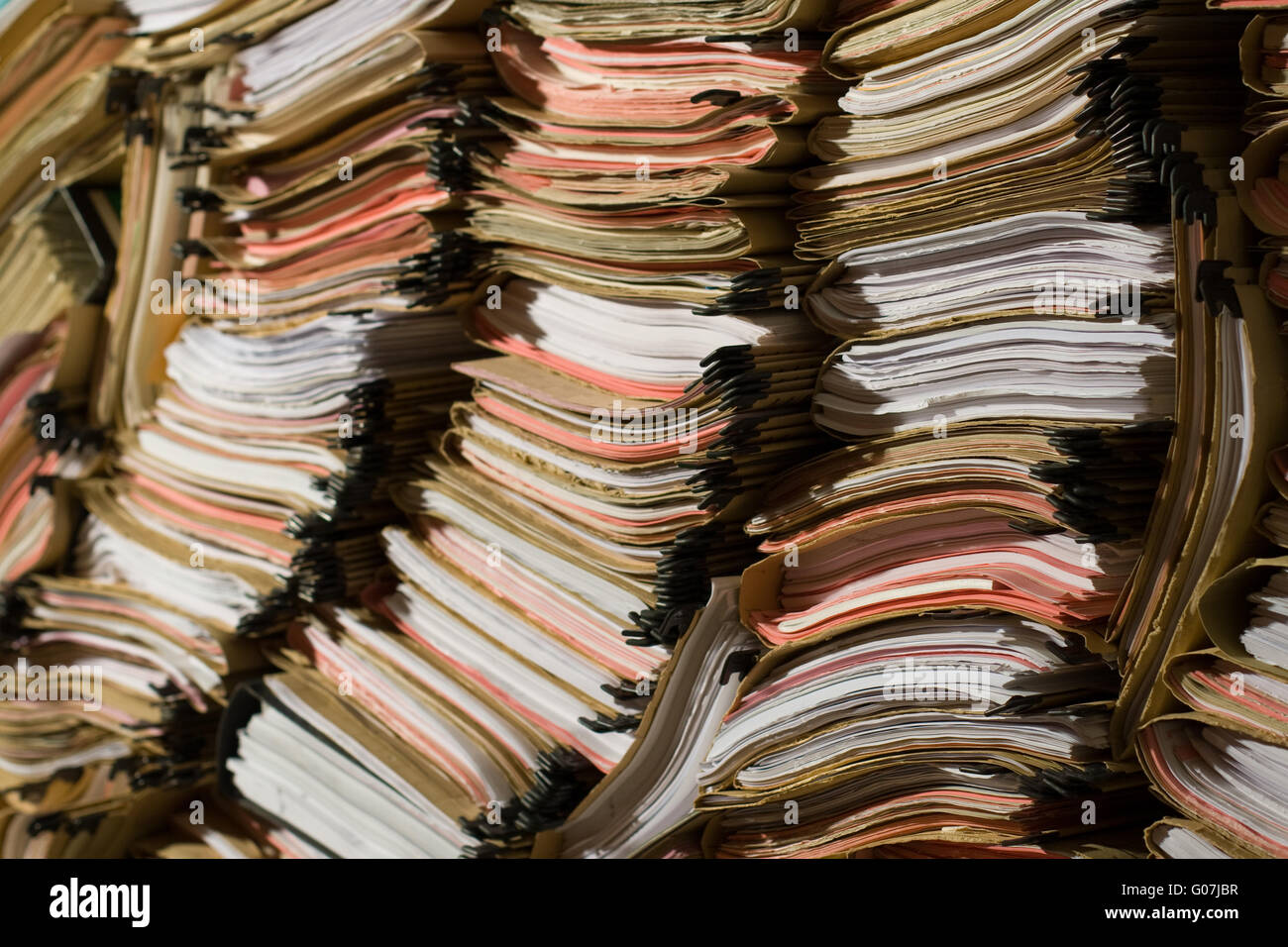 Stack of documents and papers Stock Photo - Alamy
