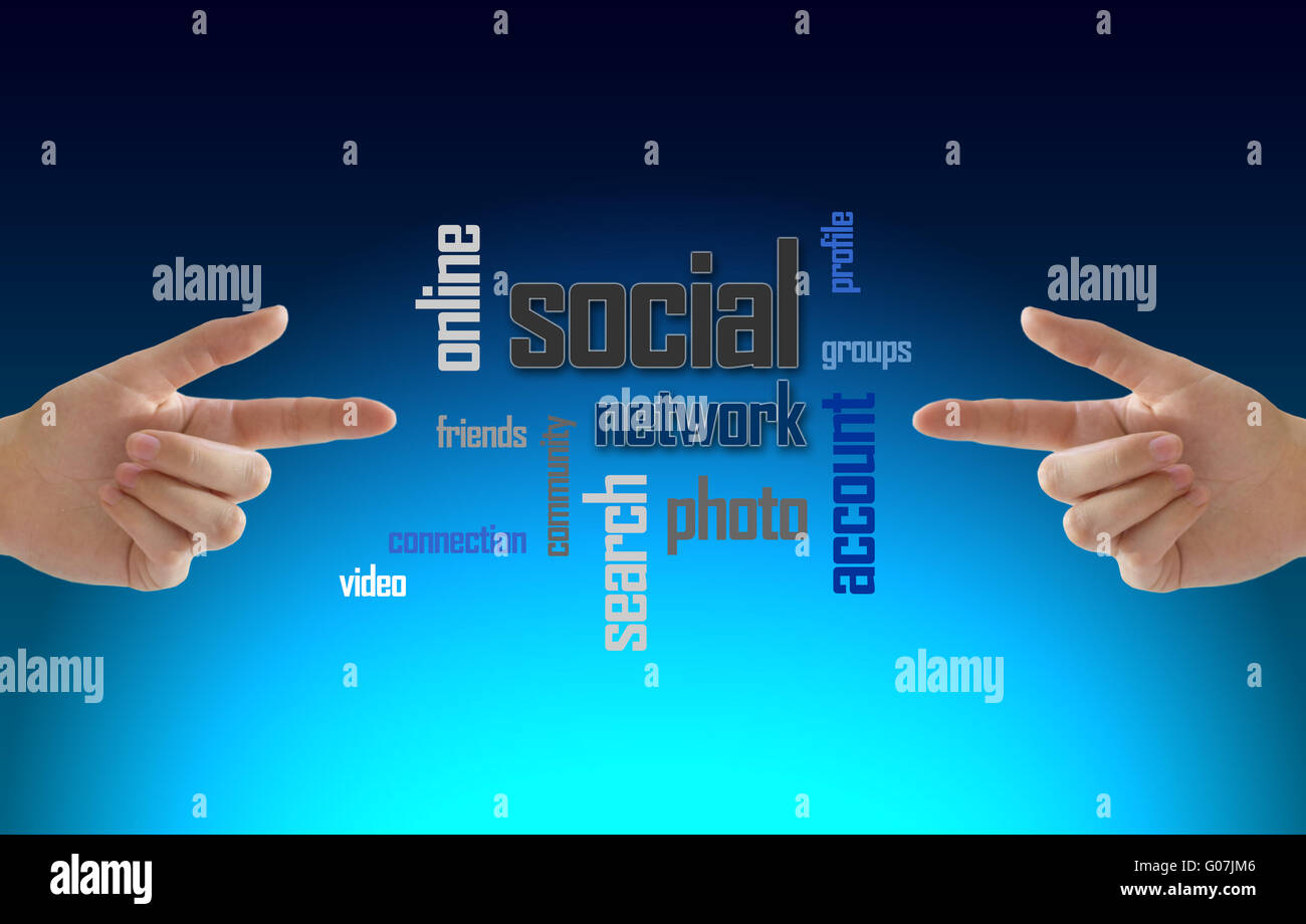 Computer social networking hi-res stock photography and images - Alamy