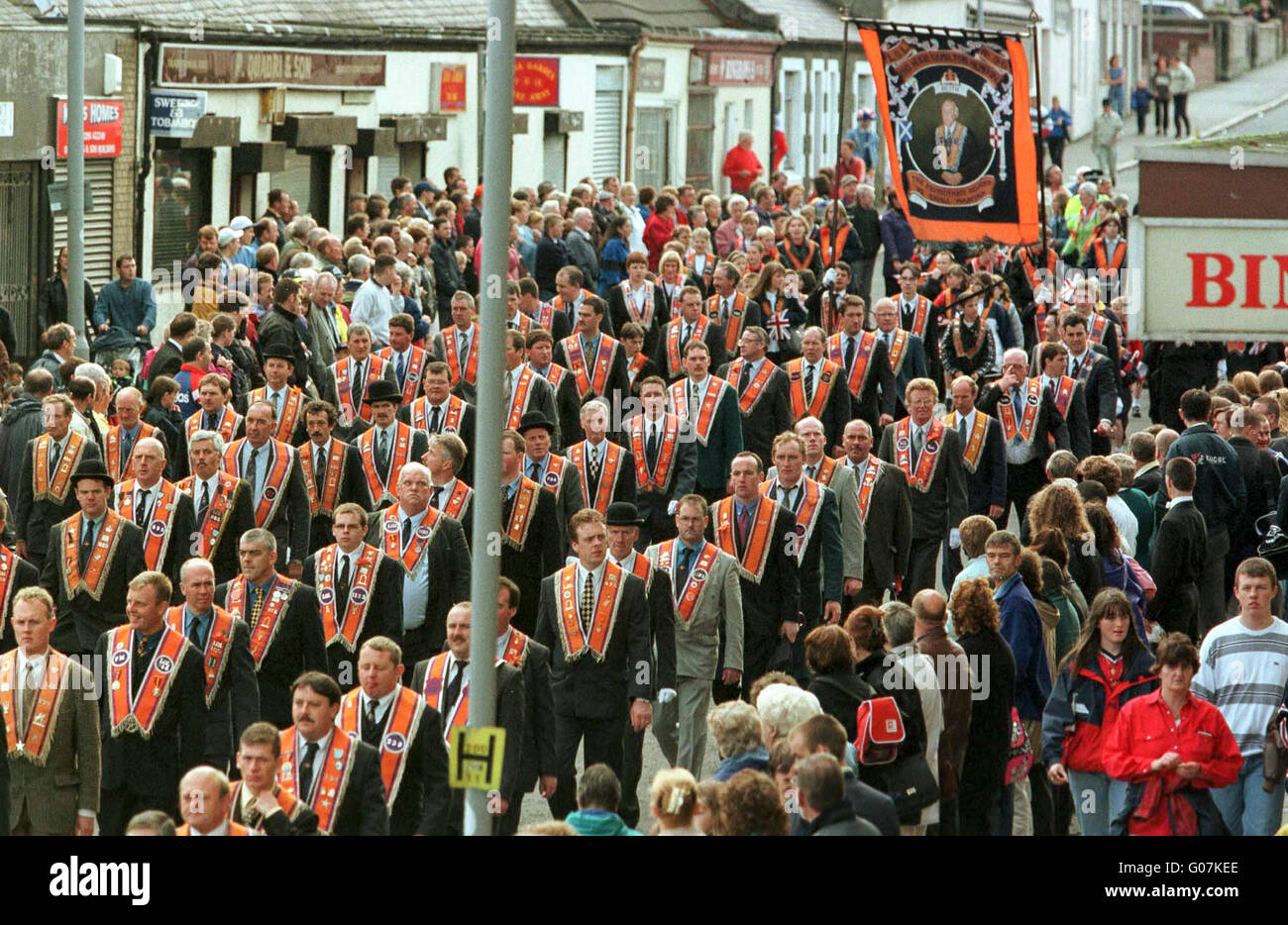 Scotland orange march hi-res stock photography and images - Alamy