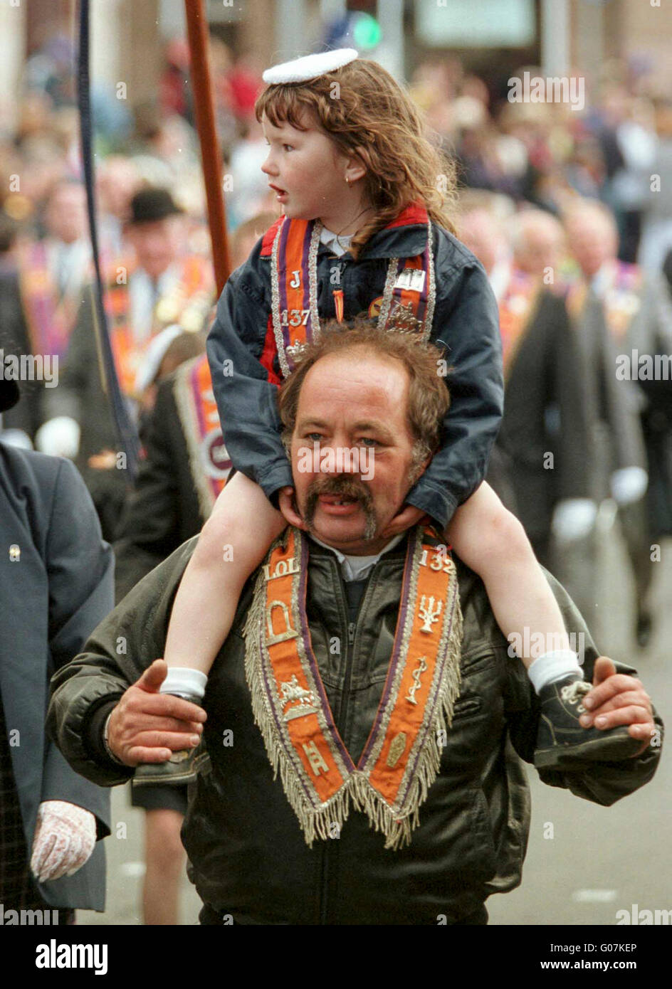 Orangemen march hi-res stock photography and images - Alamy