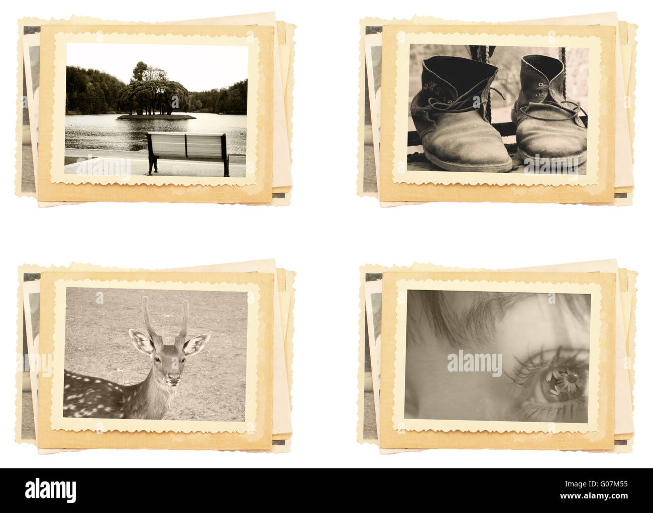 Vintage photos retro style Stock Photo - Alamy