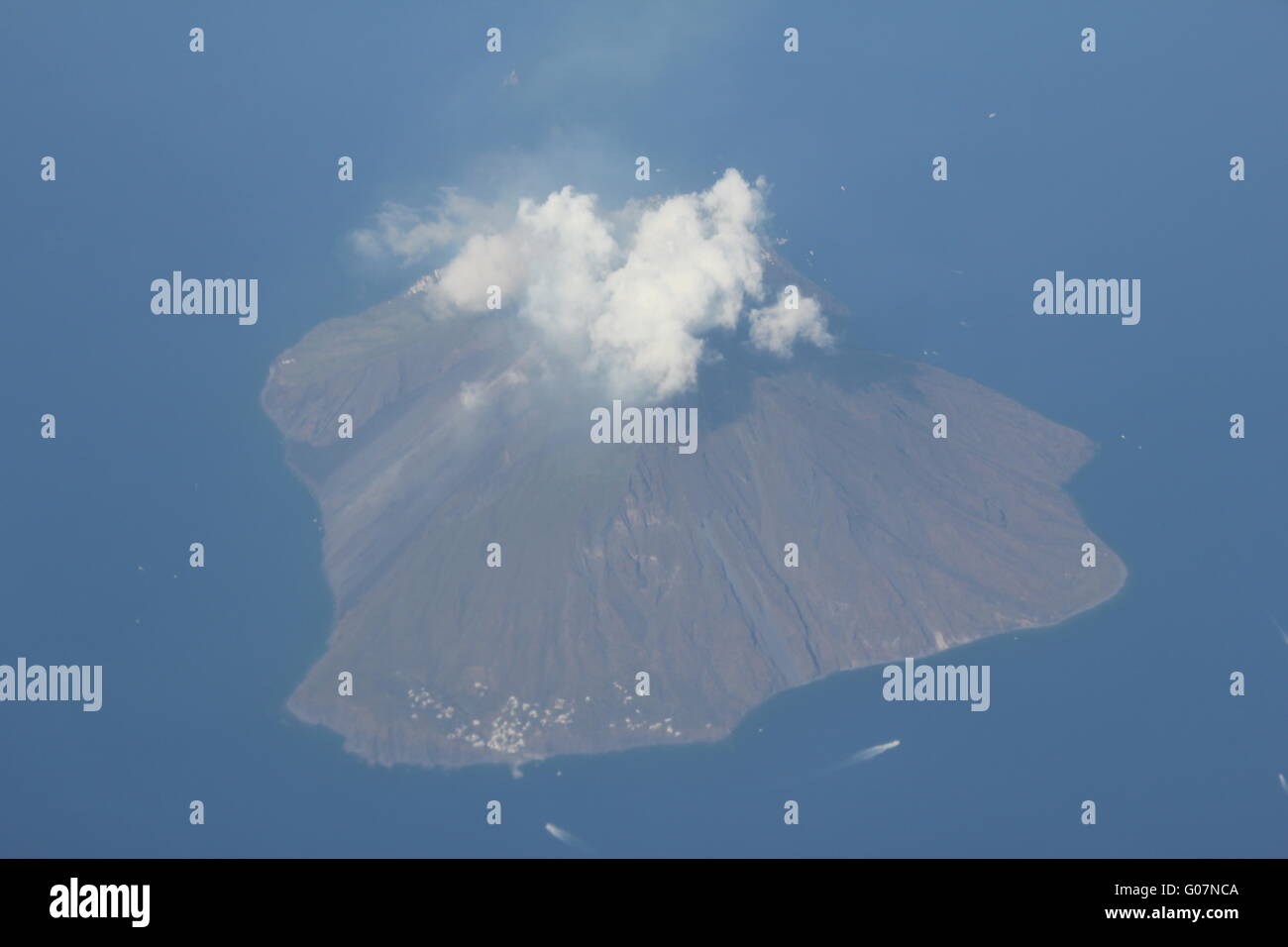 Stromboli Volcano Island in Italy Stock Photo - Alamy