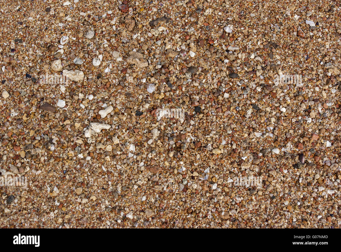 The texture of sand with stones for background Stock Photo - Alamy